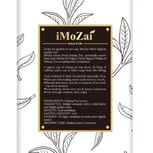 Oolong Tea Loose Leaf-16 Ounce-100% Natural Tea-Oolong Tea Leaves-110-150 Cups Servings By Imozai