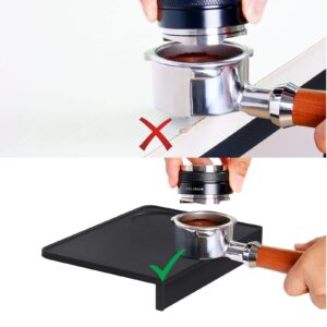 CULIKEM Espresso Tamper Mat Coffee Tamping - Food Safe Silicone Coffee Tamping Mat for Espresso Machine Accessories, Tamp Mat for Barista Tools