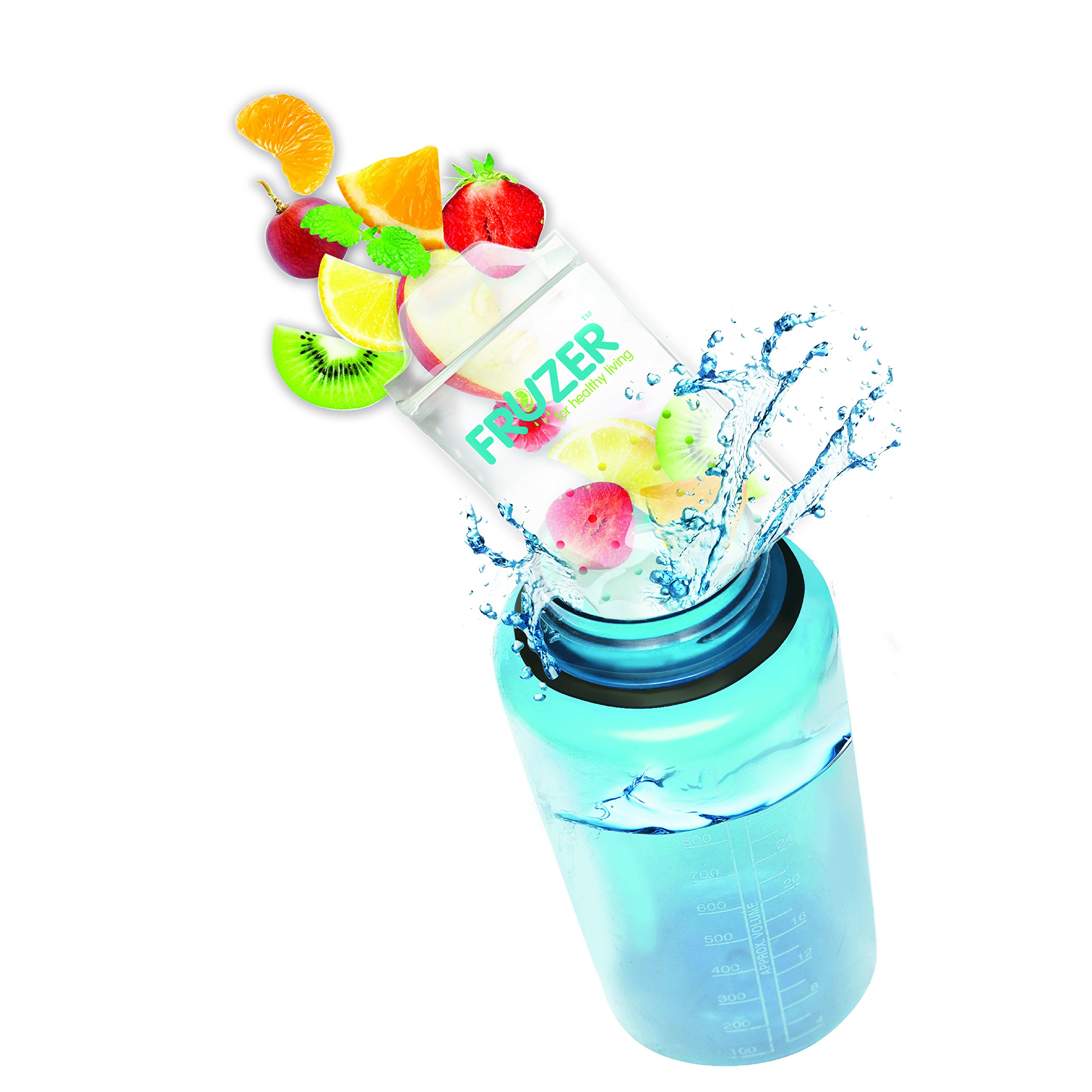 FRUZER Mini Disposable Fruit Infuser Bags, Clear, 50Ct Mini