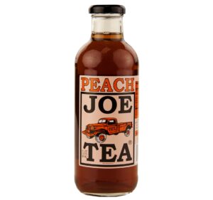 joe tea peach tea 20 oz. (12 bottles)