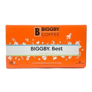 BIGGBY Best Medium Roast, 48 Count Single Serve Coffee