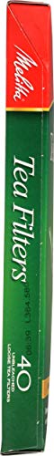 MELITTA INC Tea Filter, 40 CT