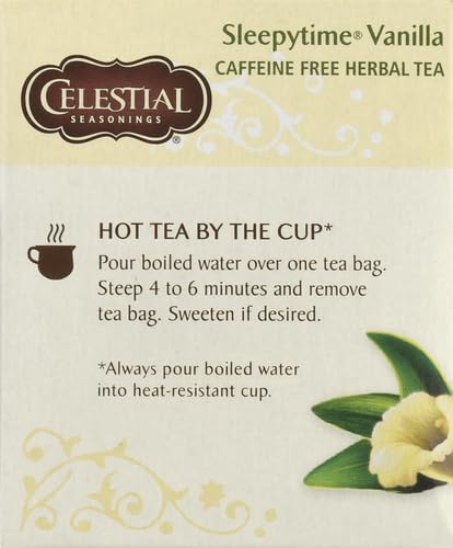 Celestial Seasonings Herbal Tea, Sleepytime Vanilla , 20 Count