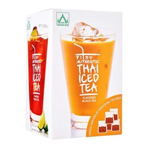 authentic thai iced tea flavored black tea,23 tea bags