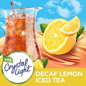 Crystal Light Decaffeinated Lemon Iced Tea Drink Mix (6 Pitcher Packets)