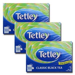 tetley inc tea bags, 100 ct