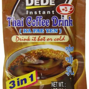 De De Instant Thai Coffee Drink, 12 count