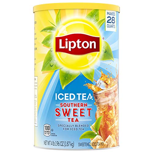 Lipton Iced Tea Mix, Southern Sweet Tea, 28 qt