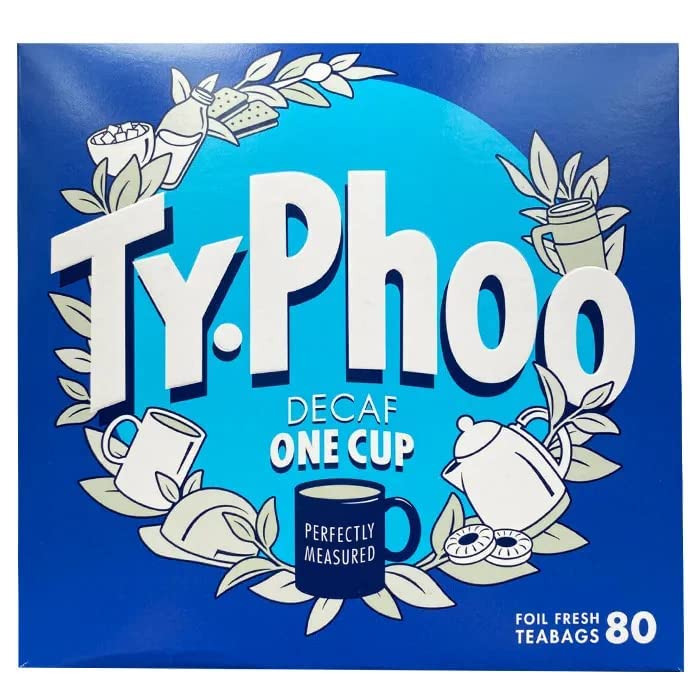 TYPHOO Typhoo Decaffeinated, 80 CT