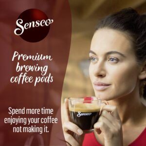 Senseo Mild Light Roast Coffee Pods, 16 Count (Pack of 10) - Single Serve Coffee Pods Bulk Pack for Senseo Coffee Machine - Compostable Coffee Pods for Hot or Iced Coffee, Cold Brew Coffee