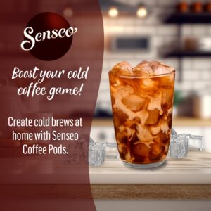 Senseo Mild Light Roast Coffee Pods, 16 Count (Pack of 10) - Single Serve Coffee Pods Bulk Pack for Senseo Coffee Machine - Compostable Coffee Pods for Hot or Iced Coffee, Cold Brew Coffee