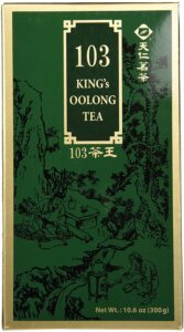 ten ren king's 103 green oolong tea, 10.6oz