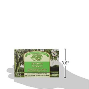 Island Green Pyramid Teabags, 12 Count