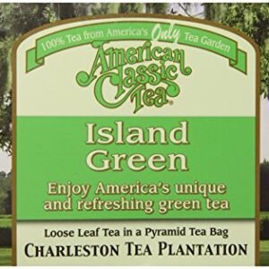 Island Green Pyramid Teabags, 12 Count