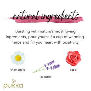 Pukka Organic Herbal Tea Love 20 Tea Bags