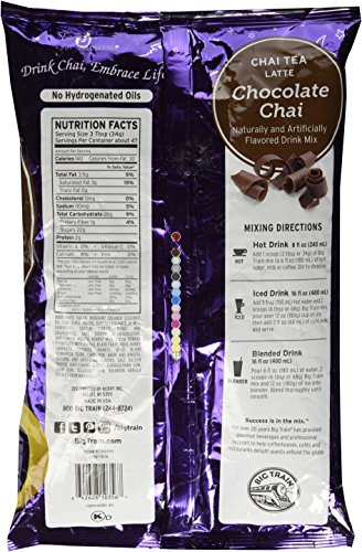 Big Train Chai Tea Chocolate 3.5 lb bulk