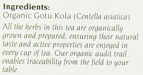 CELEBRATION HERBALS Gotu Kola Tea Organic 24 Bag, 0.02 Pound