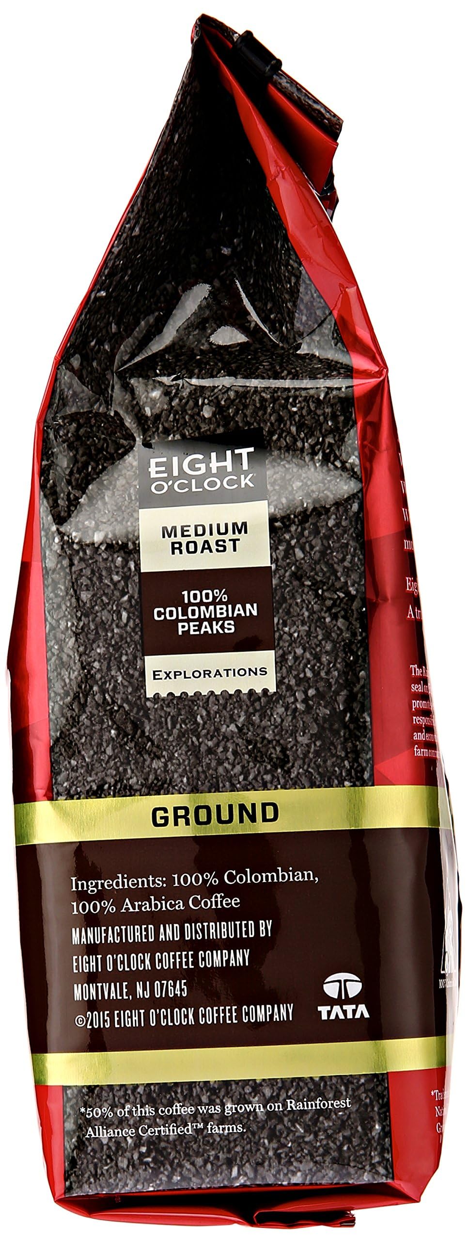 Eight O'Clock Coffee Eight O'Clock Ground Coffee, 100% Colombian Peaks, 11 Ounce