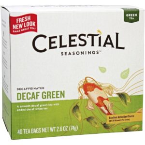 Celestial Seasonings Decaf Green Tea Bags - 40 ct