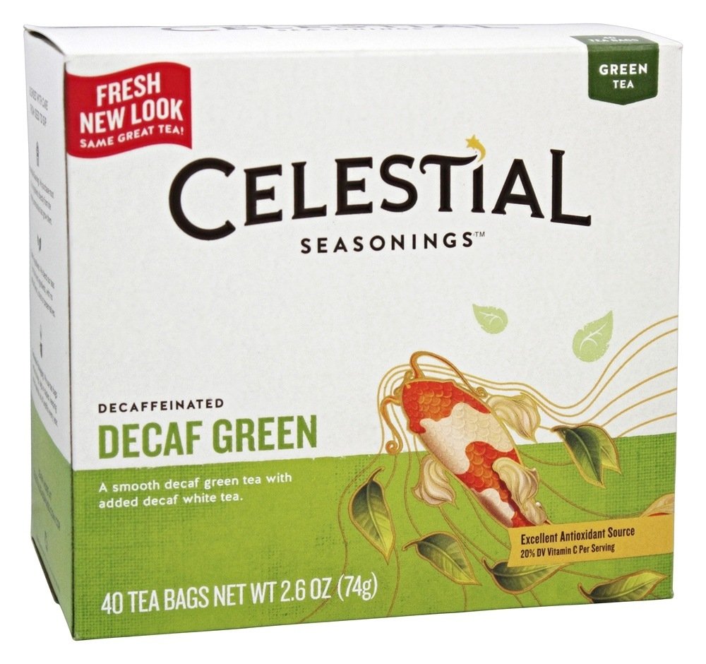 Celestial Seasonings Decaf Green Tea Bags - 40 ct