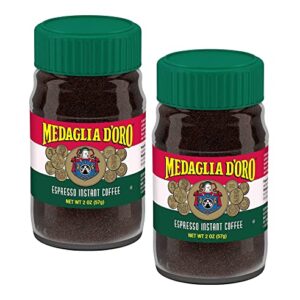 Medaglia D'Oro Instant Espresso Coffee 2 Ounce (Pack 2) by Medaglia D'Oro