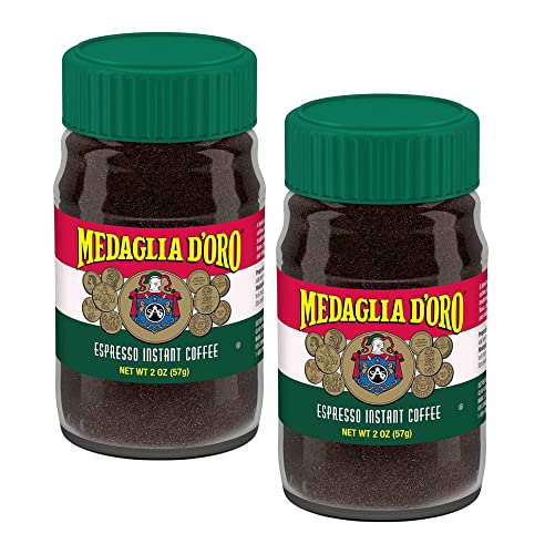 Medaglia D'Oro Instant Espresso Coffee 2 Ounce (Pack 2) by Medaglia D'Oro