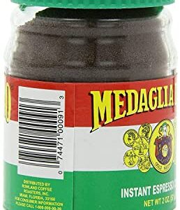 Medaglia D'Oro Instant Espresso Coffee 2 Ounce (Pack 2) by Medaglia D'Oro