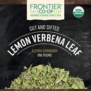 Frontier Co-op Organic Cut & Sifted Lemon Verbena Leaf 1lb