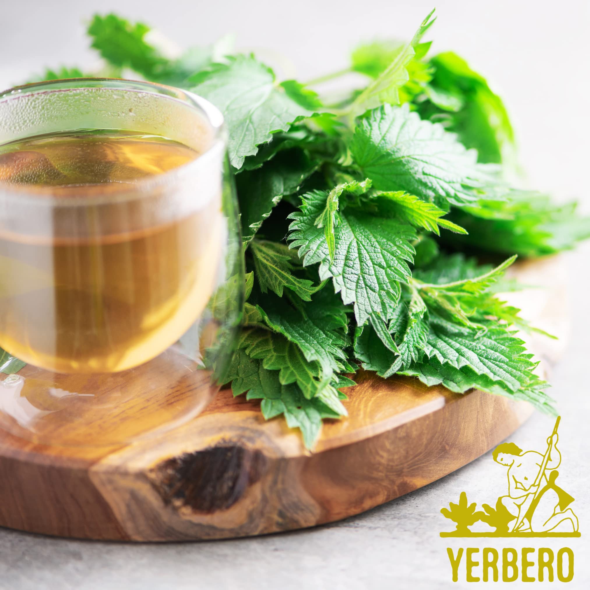 Yerbero - Stinging Nettle Leaf & Root Loose Tea 4oz (113 gr) | Urtica Dioica | Makes 30+ Cups | Wildcrafted, Stand Up Resealable Bag | Crafted By Nature100% All Natural, non-GMO, Gluten-free.