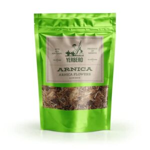 Yerbero - Te de Arnica 3.5 oz (100gr) Herbal Tea (Arnica Flowers Dried). Stand Up Resealable Bag Crafted By Nature100% All Natural Fresh Tea