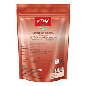 FITNE Original Herbal Tea Senna Infusion Healthy Wellness Beverage Natural Gentle Detox Cleanse No Calories Caffeine Free, 40 Tea Bags