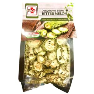 100% natural dehydrated sliced bitter melon herbal tea 3.5 oz