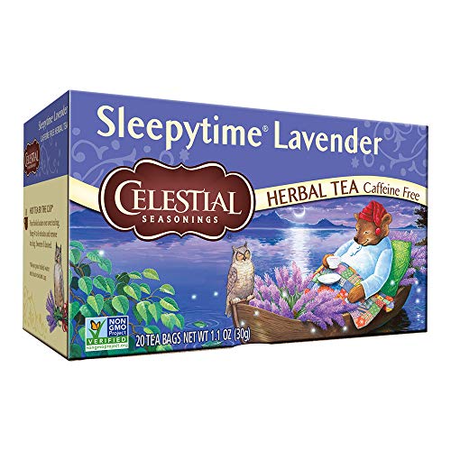 Celestial Seasonings, Tea Herbal Sleepytime Lavender, 20 Count