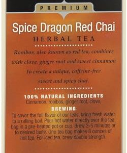 Stash Herbal Tea Caffeine Free Spice Dragon Red Chai - 18 Tea Bags