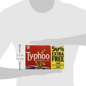 Typhoo Tea 240 Bags (160 Bags + 80 Bags Free)