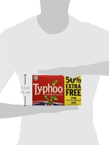 Typhoo Tea 240 Bags (160 Bags + 80 Bags Free)