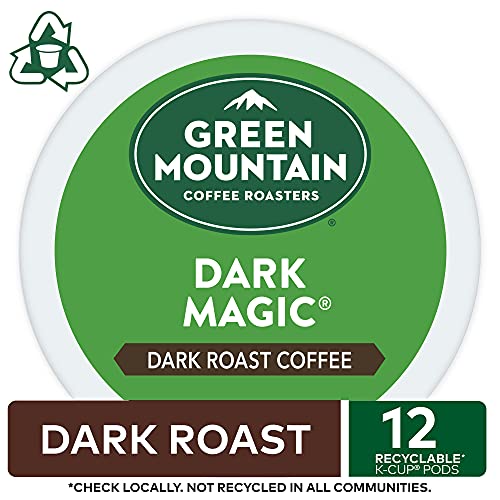 Green Mountain K-Cups Dark Magic, 0.4 ounce, 12 count