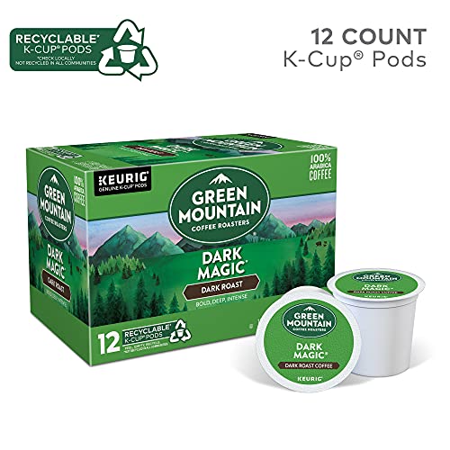 Green Mountain K-Cups Dark Magic, 0.4 ounce, 12 count