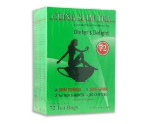 china slim tea (72 tea bags) special oriental pure herbal tea