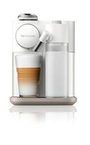 nespresso gran lattissima original espresso machine with milk frother by de'longhi, fresh white