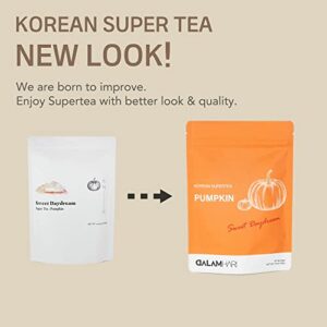 DALAMHARI Pumpkin Tea Slim Fast | 30T | Skinny Fit Detox Tea 3 Ballerina Tea Decaf Tea Bags Smooth Move Tea Flat Tummy Tea Super Dieters Tea Beat The Bloat Unbloat Chupa Panza Tea Pumpkin Puree Fit Tea