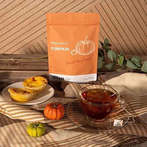 DALAMHARI Pumpkin Tea Slim Fast | 30T | Skinny Fit Detox Tea 3 Ballerina Tea Decaf Tea Bags Smooth Move Tea Flat Tummy Tea Super Dieters Tea Beat The Bloat Unbloat Chupa Panza Tea Pumpkin Puree Fit Tea