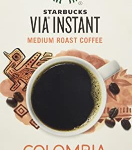 Starbucks VIA® Colombia Coffee, Medium Instant, 1.4 Ounce