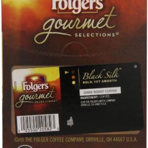 Folgers Gourmet Selections K-Cup Single Cup for Keurig Brewers, Caramel Drizzle, 24 Count