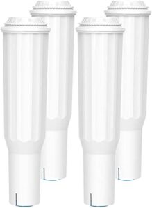 4 pack clearyl/claris white water filter compatible with jura f7, f8, z5 automatic coffee machine impressa, espresso, capresso