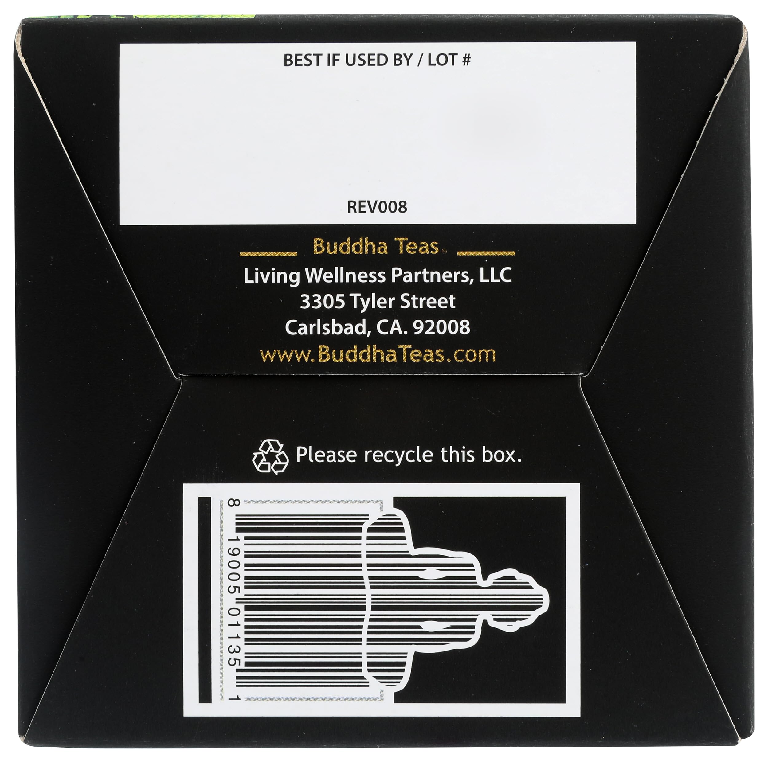 Buddha Teas Organic Moringa Tea - OU Kosher, USDA Organic, CCOF Organic, 18 Bleach-Free Tea Bags