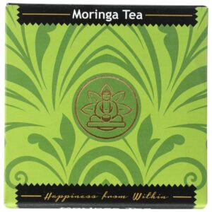 Buddha Teas Organic Moringa Tea - OU Kosher, USDA Organic, CCOF Organic, 18 Bleach-Free Tea Bags