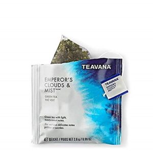 starbucks teavana tea sachets (emperors clouds and mist green, pack of 24 sachets)