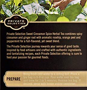 Private Selection Sweet Cinnamon Spice Herbal Tea Caffeine-Free 3 Pack