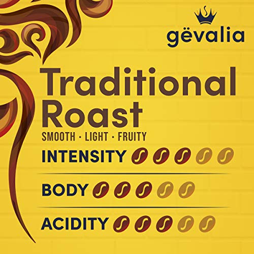 Gevalia Traditional Roast Ground Coffee (12 oz Bags, Pack of 3)